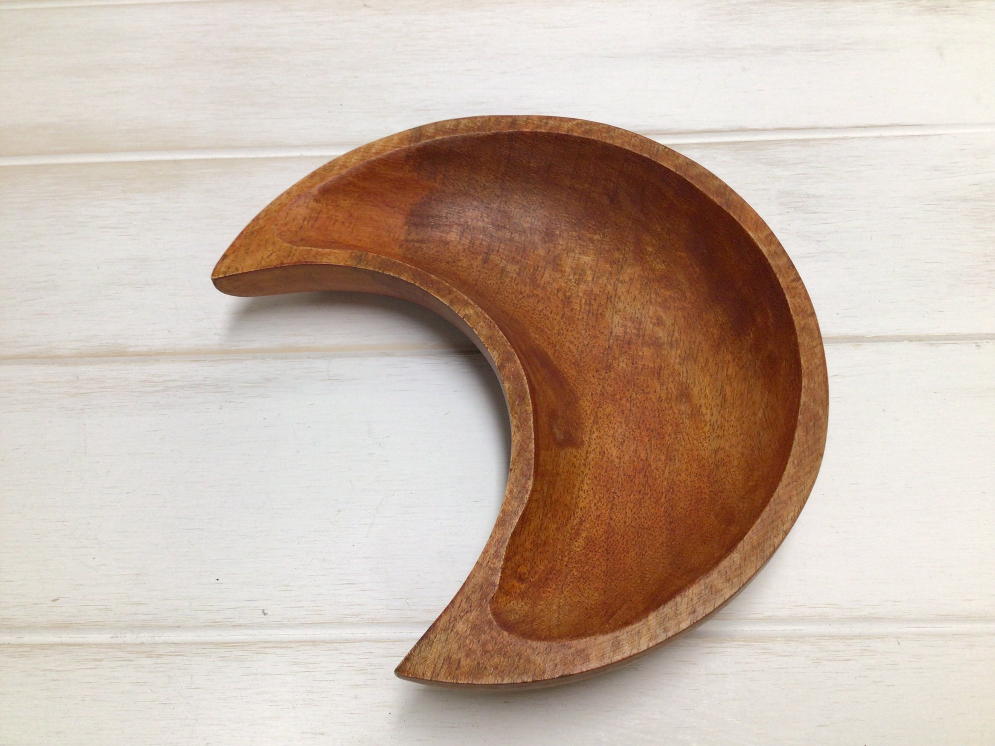 Wooden Moon shape Bowl – The Leisa Tree