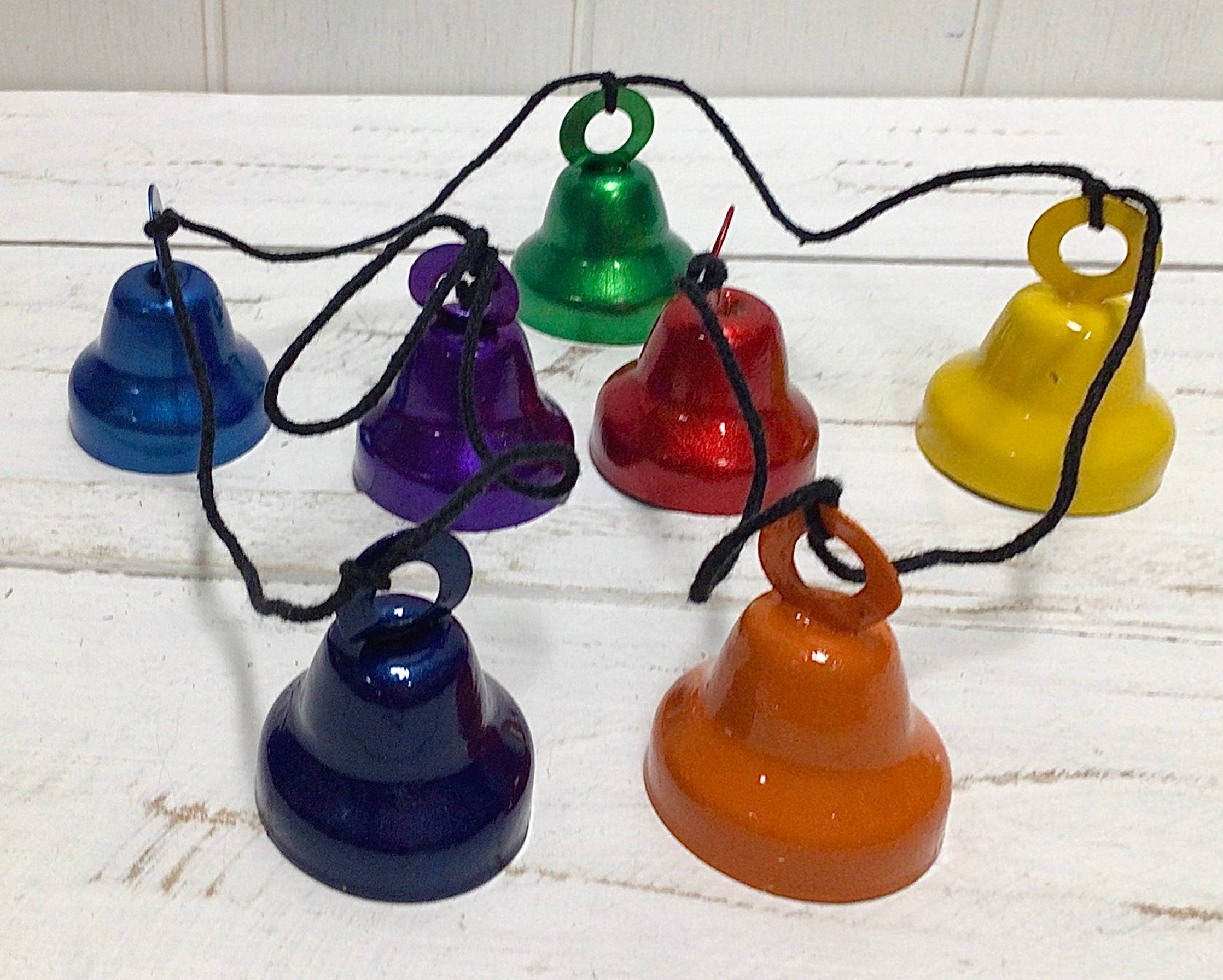Rainbow String of Bells – The Leisa Tree