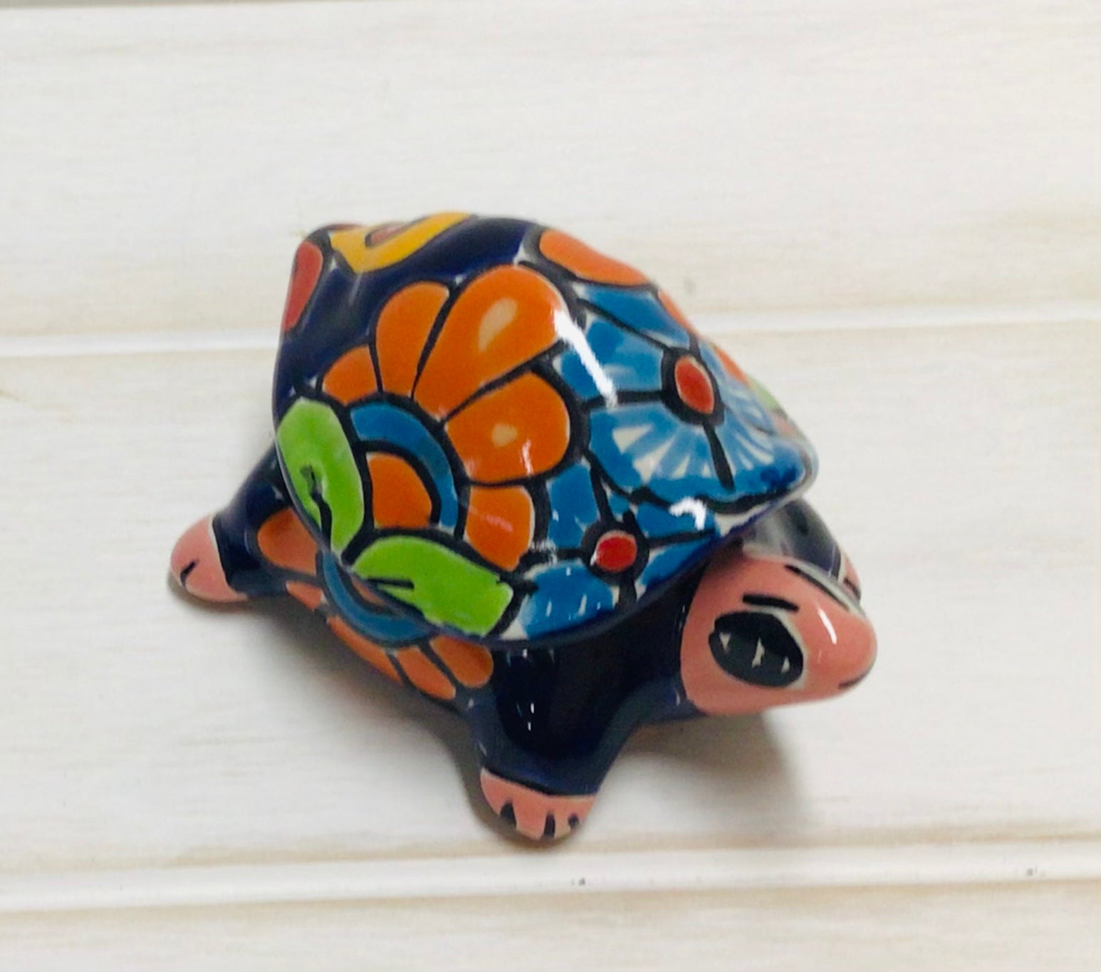 Talavera Ceramic Turtle – The Leisa Tree