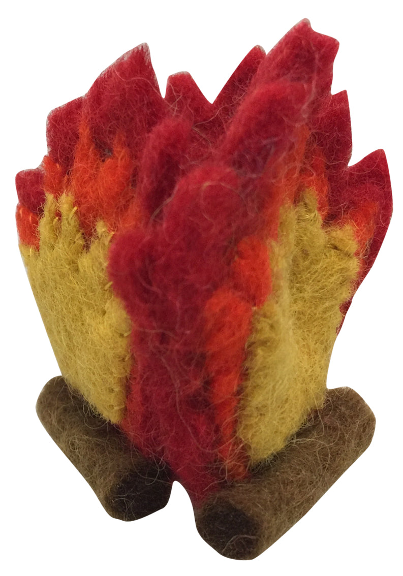 Wool felted Mini Fire – The Leisa Tree