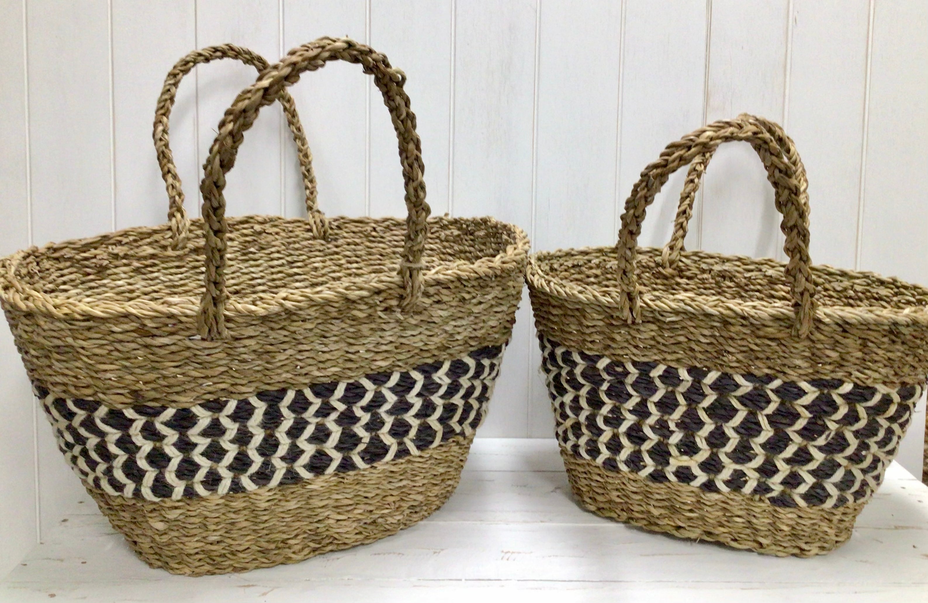 Hogla Oval Shopper Basket – The Leisa Tree
