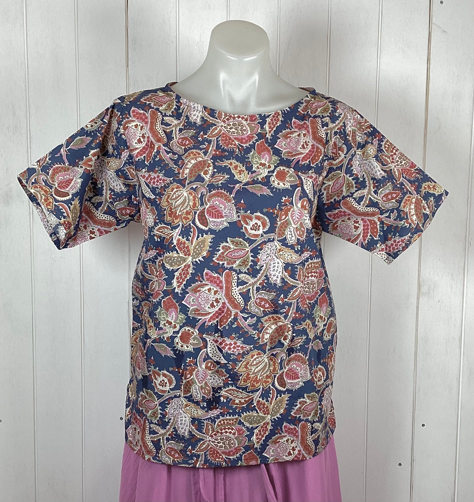 Daya Top Blue Warratah – The Leisa Tree