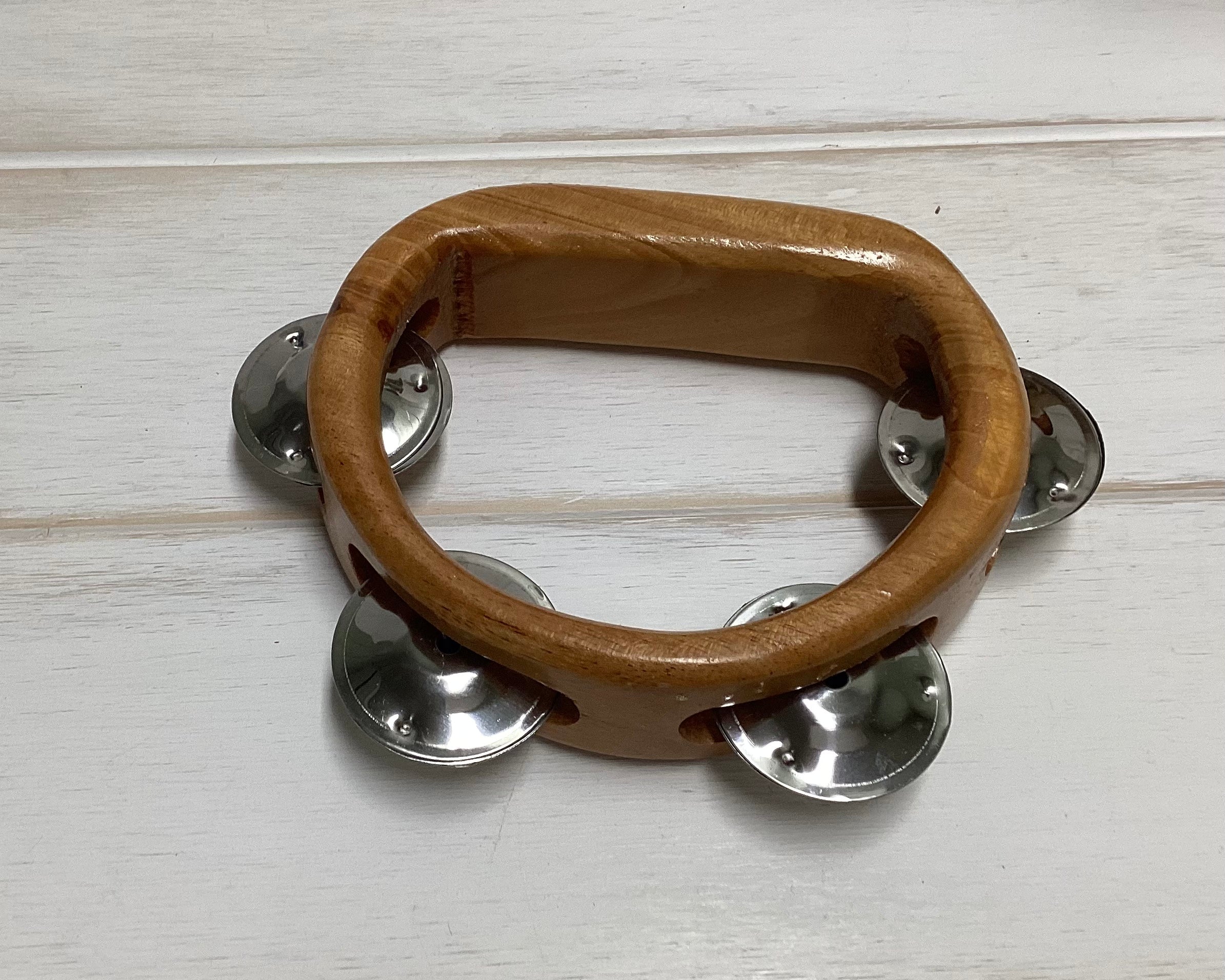 Extra Small Wooden Half Tamborine – The Leisa Tree