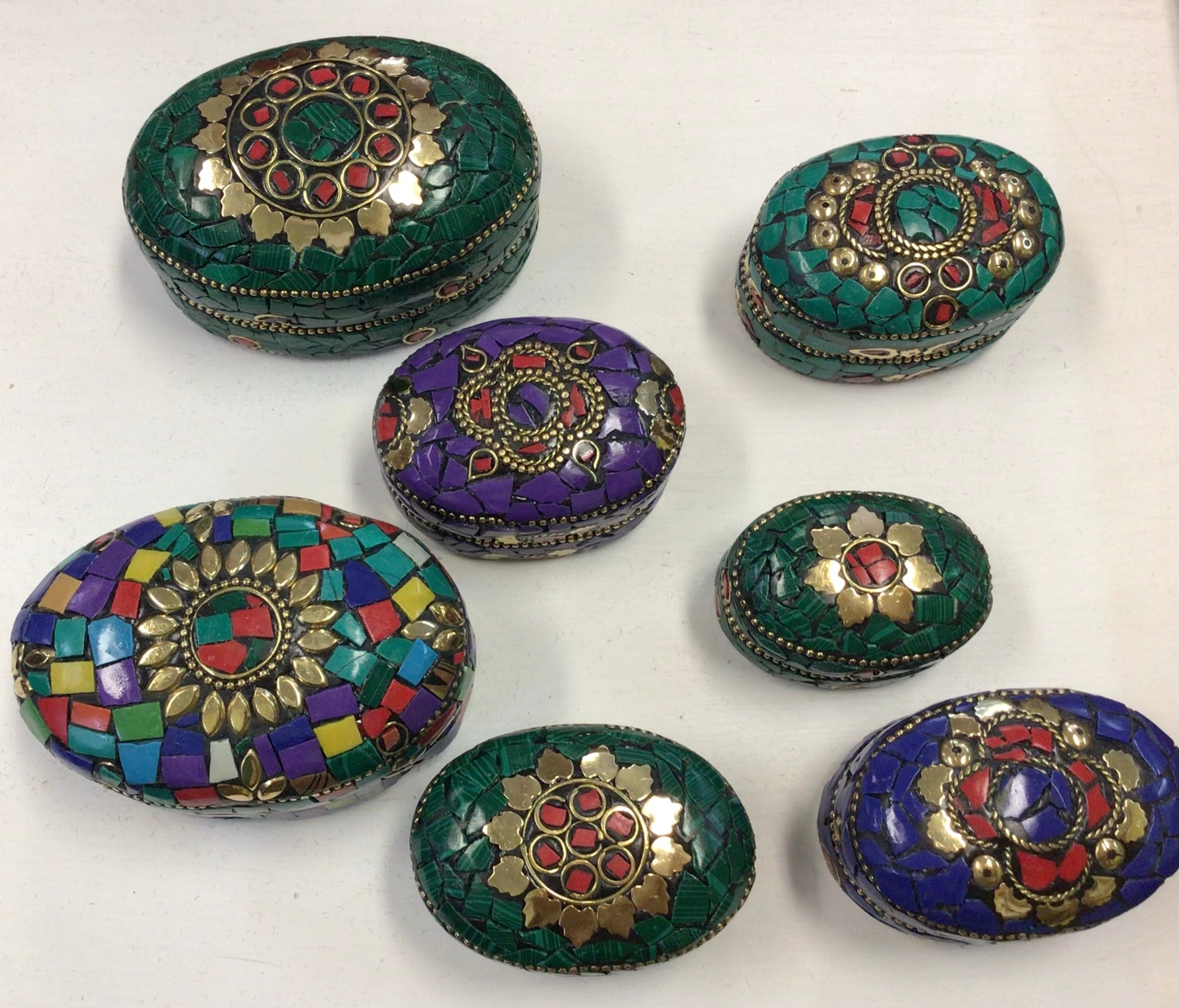 Oval Stone Trinket Box – The Leisa Tree