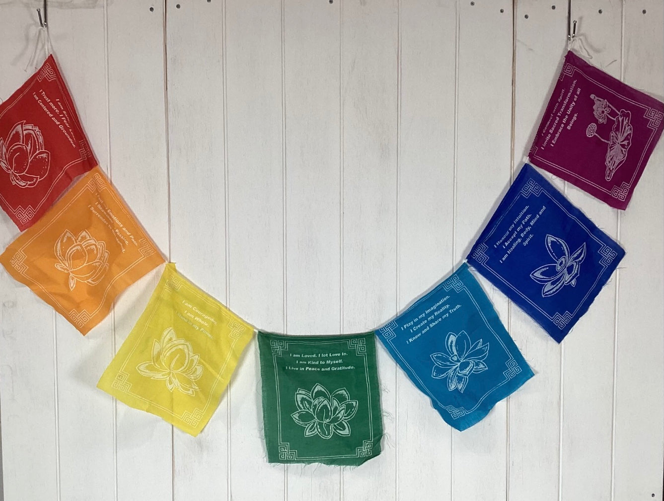 Lotus Healing Flags – The Leisa Tree