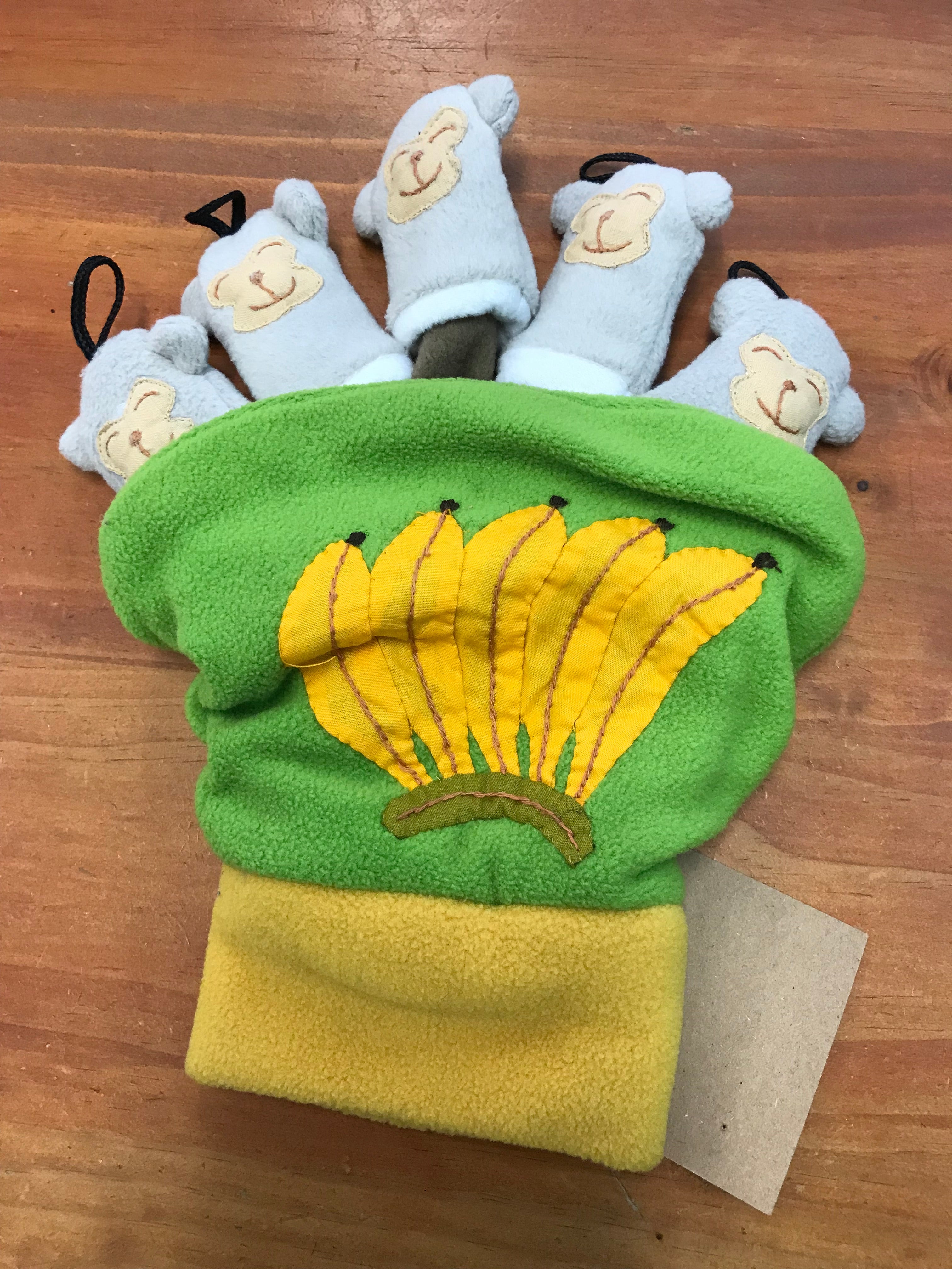 Five cheeky Monkey’s Glove Puppet – The Leisa Tree