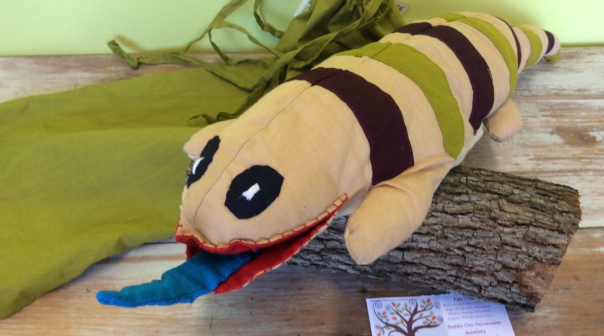 Blue Tongue Lizard Hand Puppet – The Leisa Tree